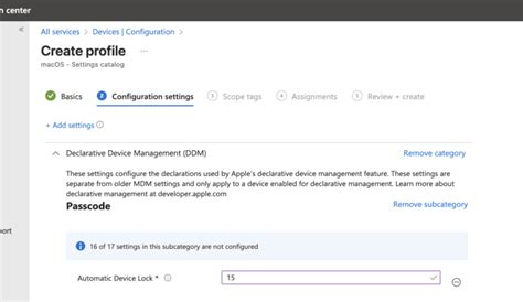 Simple And Effective MacOS Security Controls In Intune