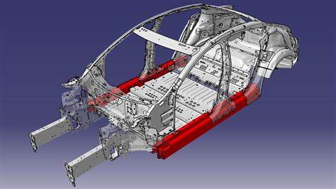 중앙 차체 하부 패널