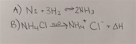 Solved A In The Following Reaction In What Direction Will