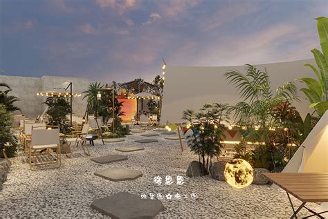 惬意十足的室外露营餐厅，氛围感拉满北玄徐恩恩 站酷zcool
