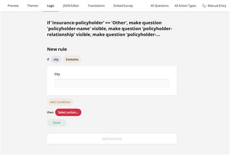 Survey Creator Surveyjs