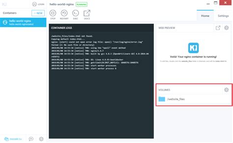 Kitematicを試してみる Techfill
