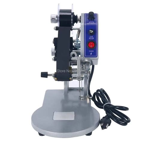 dy 8 direct thermal foil stamp printer coding machine date ribbon coder