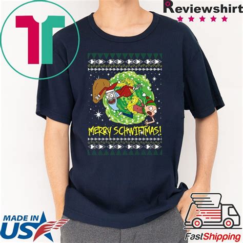 Rick And Morty Santa Claus Ugly Christmas T Shirt