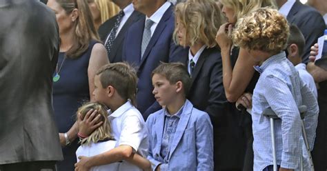 시어셔 케네디 힐 장례식 참석한 케네디 일가