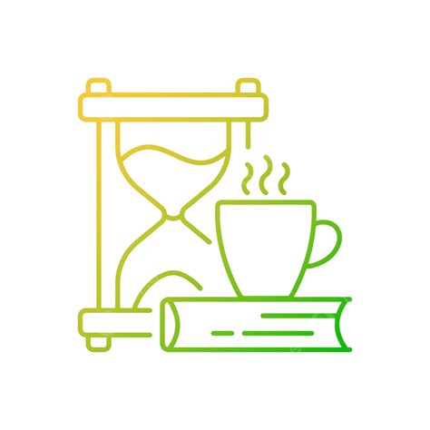 Slow Living Gradient Linear Vector Icon Pictogram Consumer Thin Vector