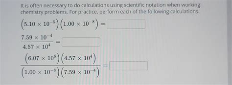 Solved It Is Often Necessary To Do Calculations Using