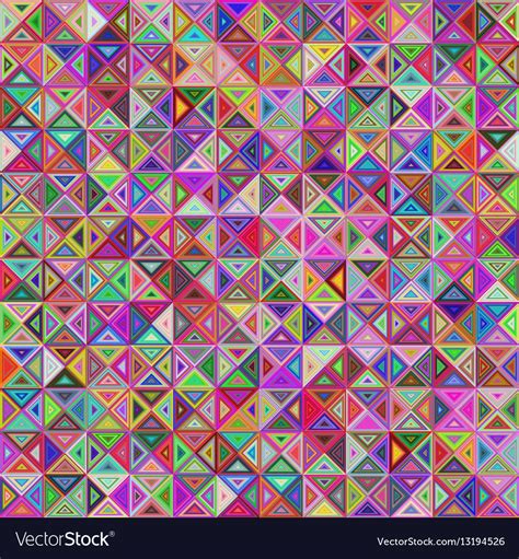 Abstract Regular Triangle Mosaic Background Design