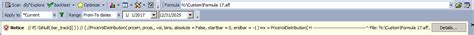 is it possible to test the volume profile afl programming