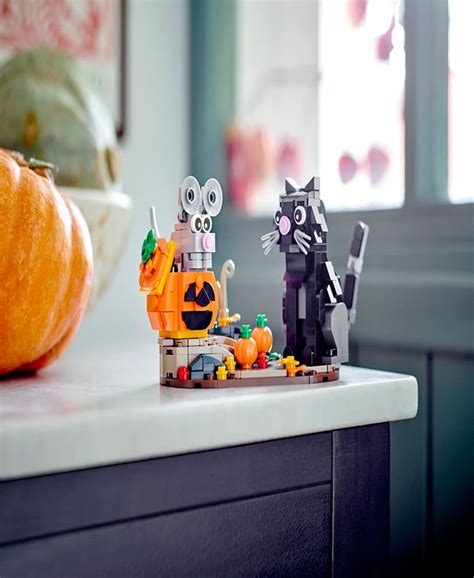 Lego® Halloween Cat Mouse 40570 Building Kit 328 Pieces Macys