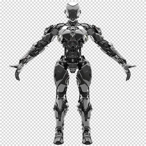 Premium PSD Robotics Isolated On Transparent Background