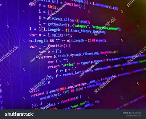 Html Css Code Developing Screenshot Software Stock Photo 2157697199