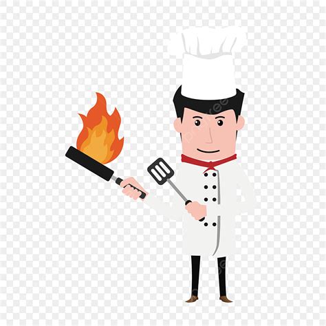 요리 요리 요리사 요리사 요리사 직업 직업 만화 요리사 손으로 그린 Png 일러스트 및 벡터 에 대한 무료 다운로드