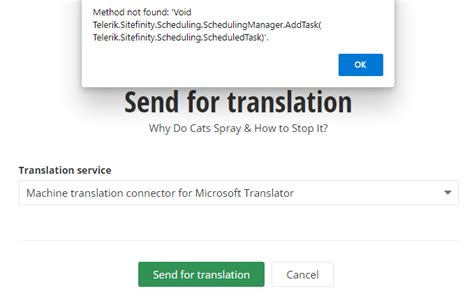 Unable To Translate Using Microsoft Translator Progress Community