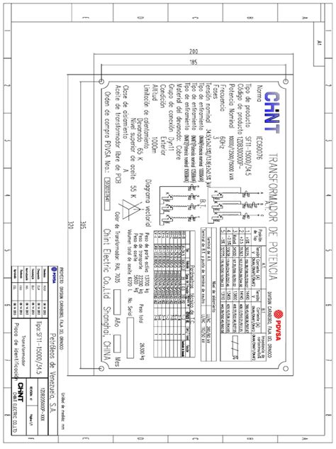 Nameplate Drawing Sf11 15000 345 Pdf
