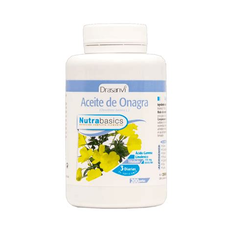 Aceite De Onagra 200 Cápsulas Del Bosque Andino