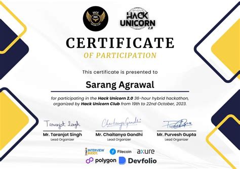 Hackathon Teamwork Innovation Sarang Agrawal