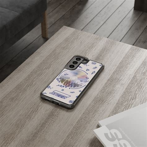 Ateez Disc Samsung Clear Cases Fanmade Merch T For Kpop Ateez