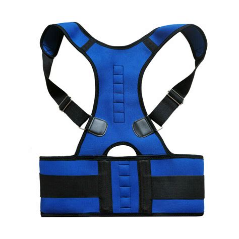Neoprene Magnetic Posture Corrector Lumbar Shoulder Back Brace Support