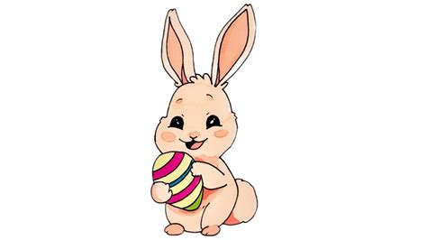 Как нарисовать пасхального КРОЛИКА How To Draw An Easter Bunny Youtube