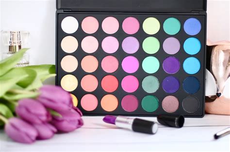 Morphe B Color Glam Palette Review Swatches Ela Lis Make Up