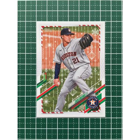 ★topps Mlb 2021 Holiday Hw9 Zack Greinke Houston Astros ベースカード「base