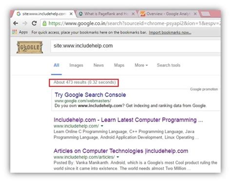 How To Check Google Indexed Pages Without Any Tool Includehelp
