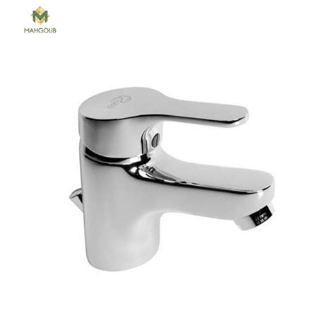 خلاط حوض ايديال ستاندرد سليم لاين بالطابق كروم محجوب للسيراميك والبورسلين