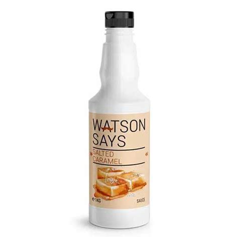 Купить Соус Соленая карамель Watson Says, 1кг (Топпинг) ⋆ VelesFood.com