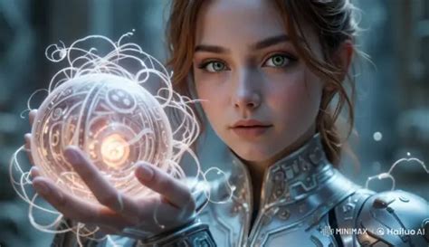 Teenage Girl Fati Connects With Mystical Orb In Live2d Short Film Ai