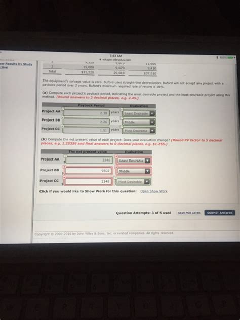 Solved 7 43 Am Edugen Wieyplus Com Ssignment Exercise 23 12