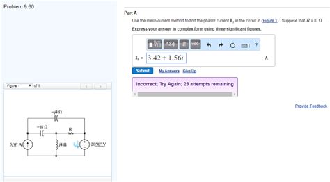 Solved Problem 960 Part A Use The Mesh Current Method To