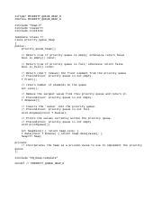 PQ Heap H Ifndef PRIORITY QUEUE HEAP H Define PRIORITY QUEUE HEAP H