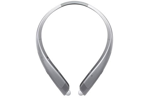 LG TONE PLATINUM Bluetooth Wireless Headset Silver LG USA
