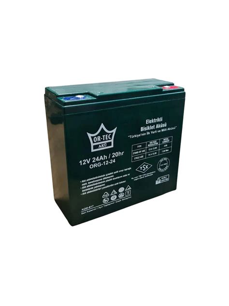 Dry Battery(AGM) : 12 VOLT 24 AH BICYCLE BATTERY
