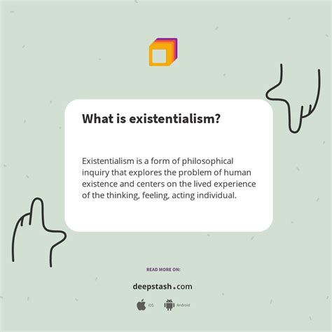 What Is Existentialism Deepstash