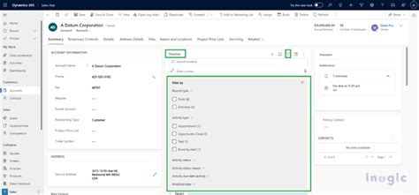 How To Bookmark Activities On The Timeline In Dynamics 365 CRM