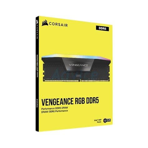 Ram Ddr5 6000 32gb 16gbx2 Corsair Vengeance Rgb Black
