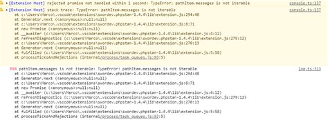Doesn T Work Anymore In Vscode Issue Wongjn Vscode Php Sniffer Github