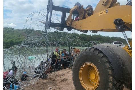 Judge Blocks Biden Administration From Removing Razor Wire At Mexico