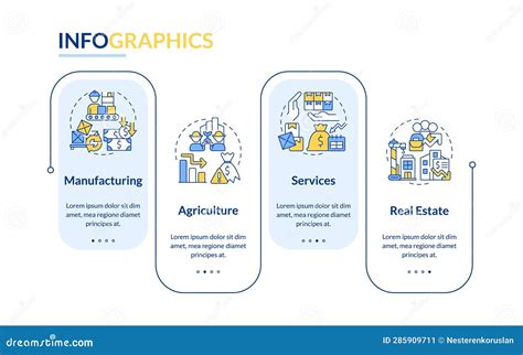 Colorful 2d Overproduction Layout With Line Icons Stock Vector Illustration Of Commercial