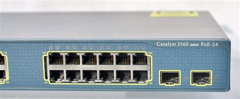 ICT Tech Support Cisco Catalyst 3560 Series PoE 24 Port Switch WS