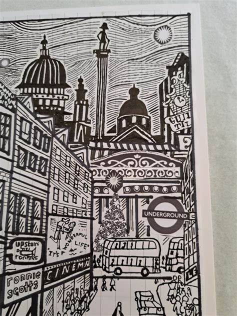 Soho Miu Miu Original Drawing John Broadley