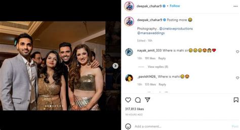 Pix Deepak Chahars Reception Rediff Cricket