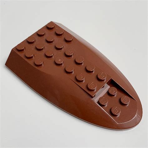 Lego Part 87615 Aircraft Fuselage Curved Aft Section 6 X 10 Top