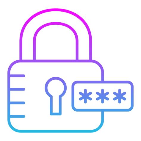 Password Key Free Security Icons
