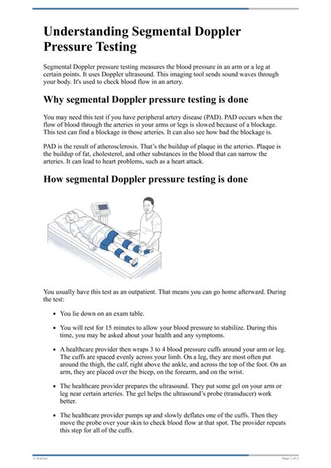 Pdf Understanding Segmental Doppler Pressure Testing Healthclips Online