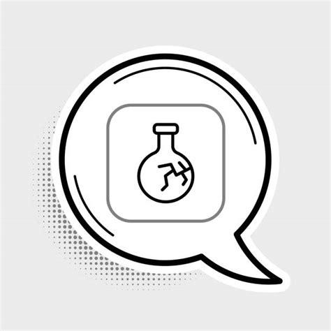 350 Bubbling Flask Icon Flat Graphic Design Illustrations Royalty
