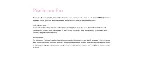 Custom Illustration For Pixelmator Pro On Behance Custom Illustration For Pixelmator Pro On Behance
