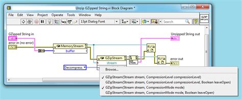 Solved Weird Behaviour With Net Constructor Node And Gzipstream Compression Ni Community